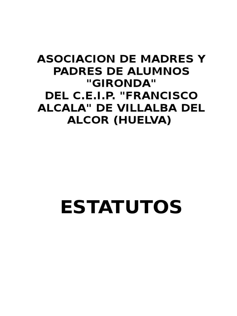 E Statuto Sampa | PDF | Unión Europea | Gobierno