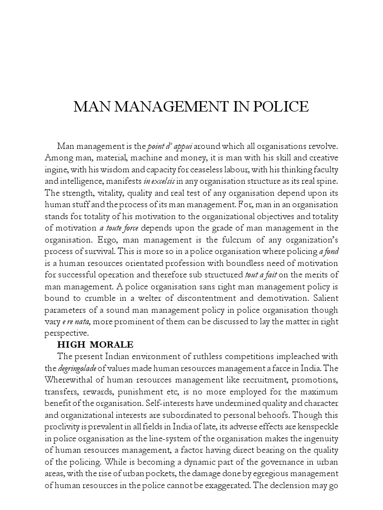 Indian Police | PDF | Police | Leadership