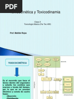 Toxicocinética y Toxicodinamia | PDF | Toxicidad | Excreción
