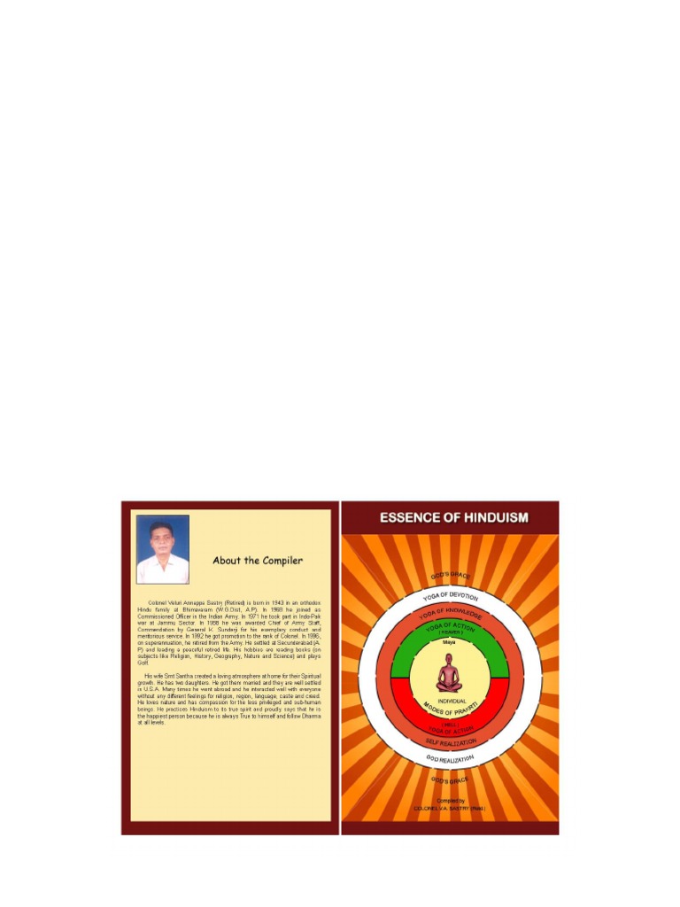 Essentials of Hinduism - Excellent Book On Hinduism | PDF | Brahman ...