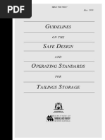Ancold - Guidelines On Tailings Dam | PDF