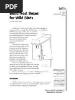 Rosella Nest Box DIY Guide | PDF | Screw | Trees