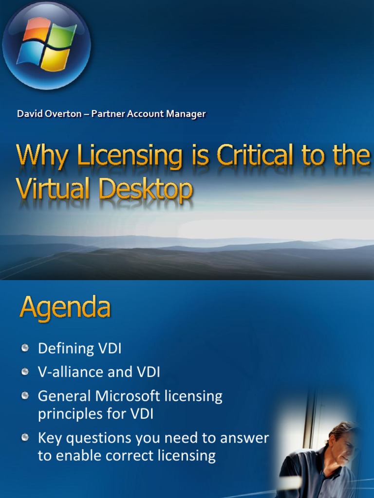 8 Microsoft VDI Licensing | Desktop Virtualization | Hyper V
