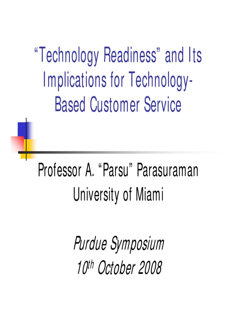 S7.2 - TRI by Parasuraman | PDF | Profit (Accounting) | Business