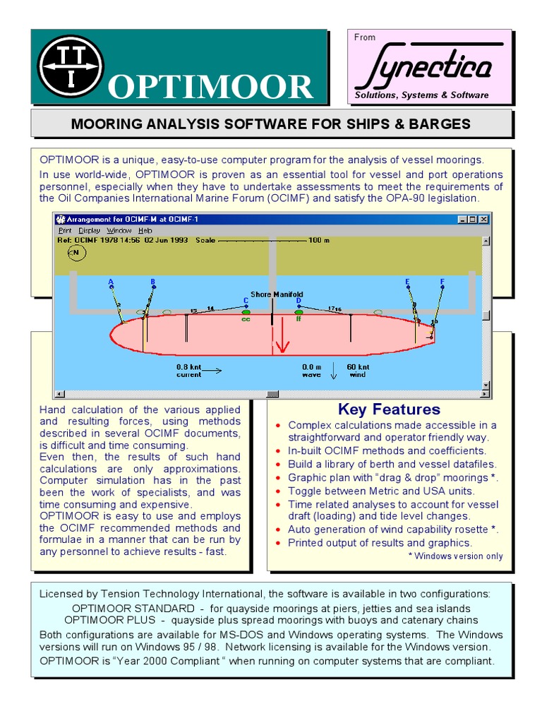 Optimoor Capabilities | PDF | Tide | Rope