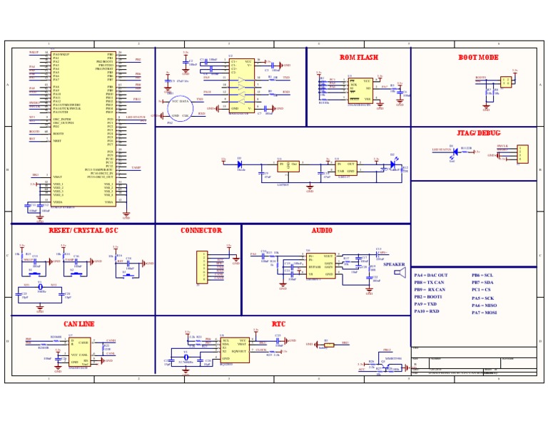STM32 CAN Bus Schematic Design | PDF