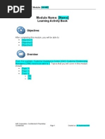 Instructional Design Storyboard: (Course Name, Company Name) | PDF