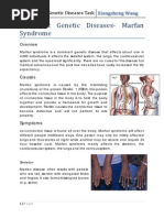 Marfan Syndrome | PDF | Heart | Aorta