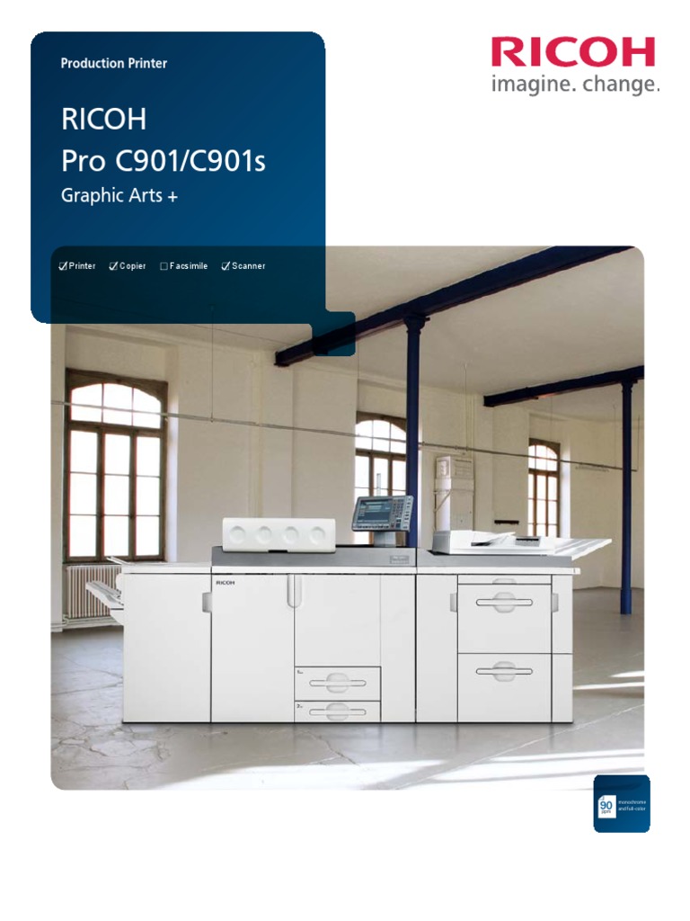 Ricoh Pro C901/C901s: Graphic Arts + | PDF