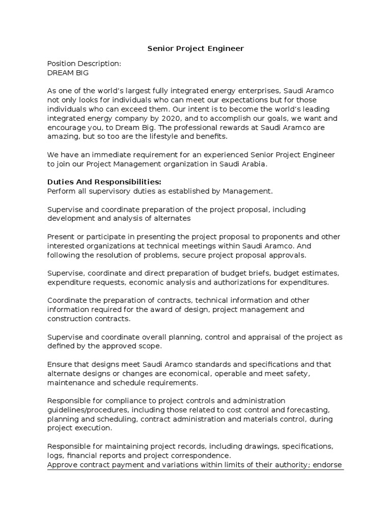 Aramco Roles | PDF | Supply Chain | Accountability