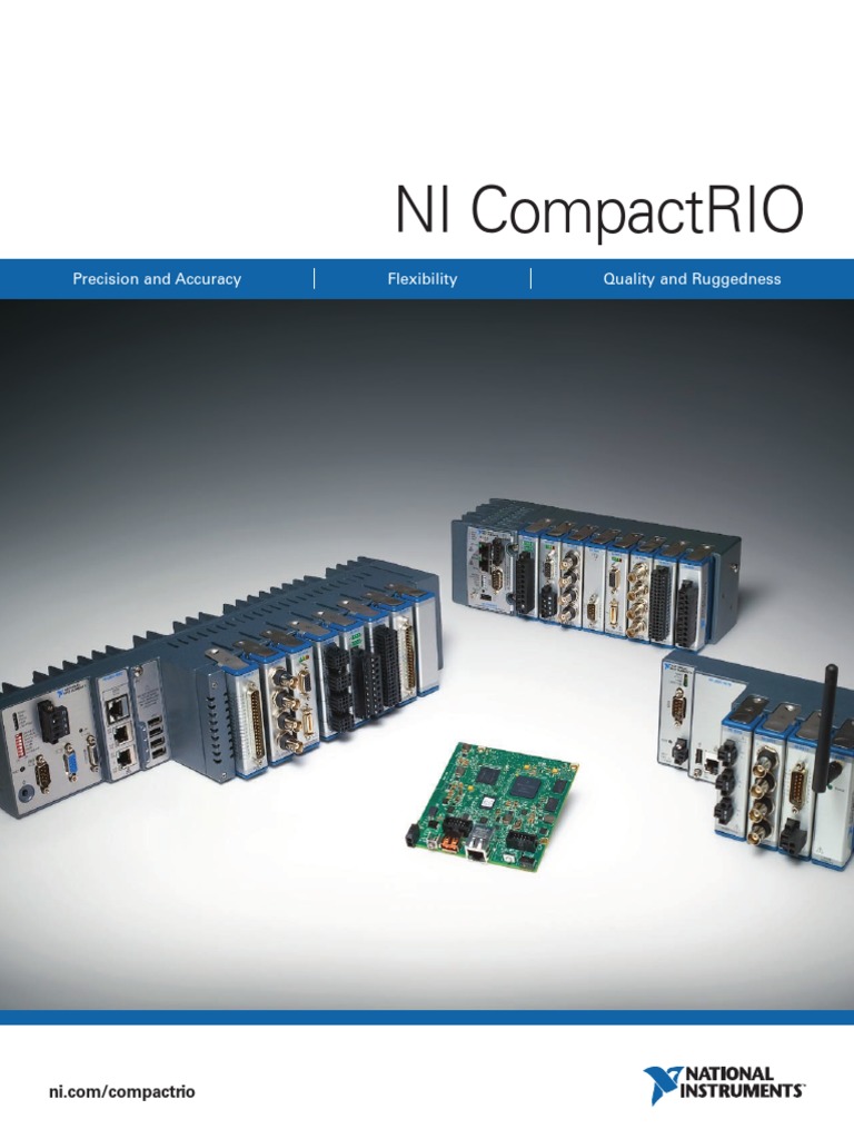 Ni Crio Brochure | PDF | Embedded System | Manufactured Goods