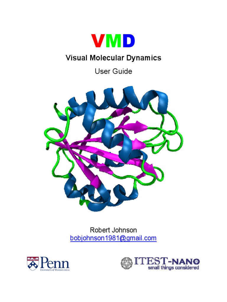 VMD User Guide | Protein Data Bank | Amino Acid