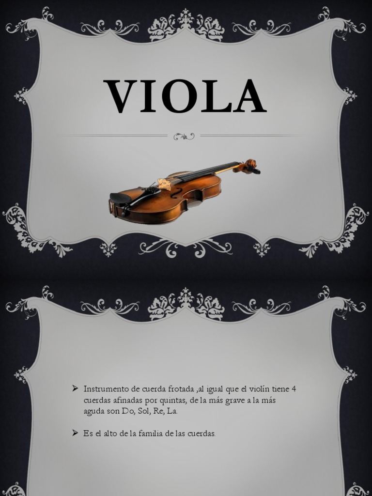 Viola 1 | PDF