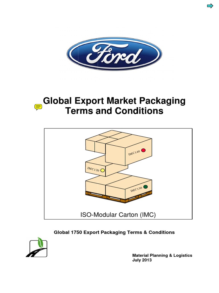 NORMA IMC Ford Packaging Spec PDF | PDF | Packaging And Labeling ...