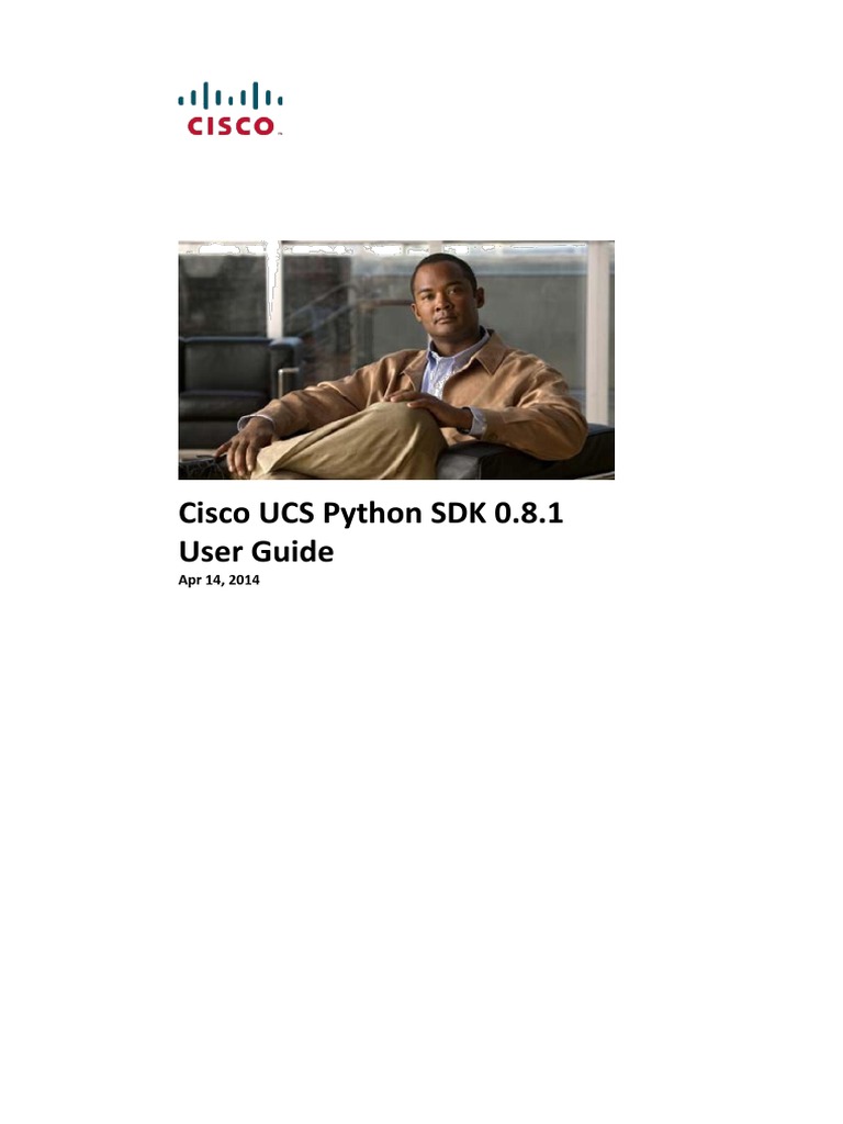 Cisco UCS Python SDK User Guide | PDF | Command Line Interface | Parameter (Computer Programming)