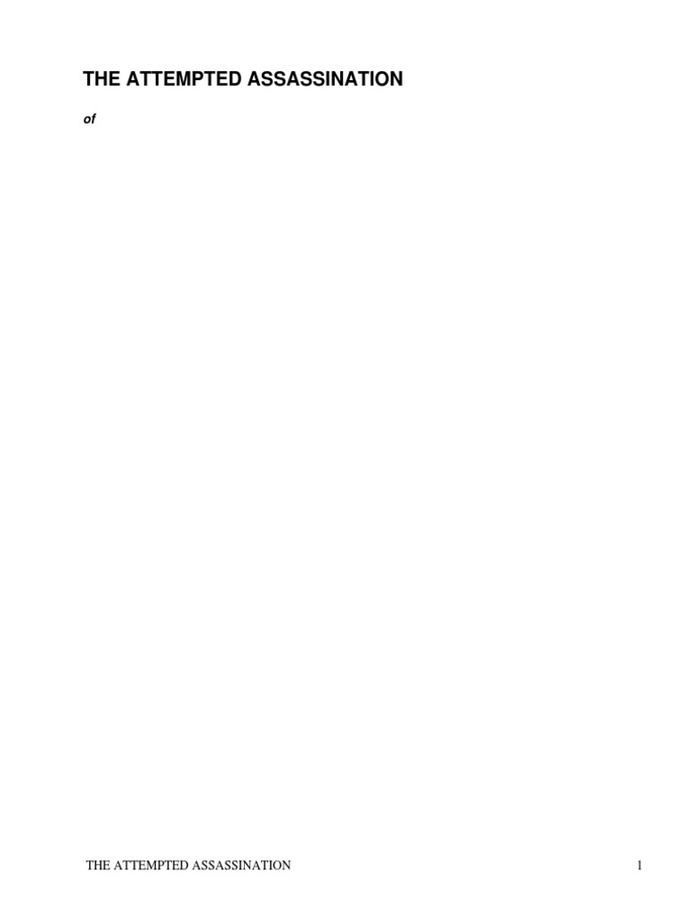 The Attempted Assassination of Ex-President Theodore Roosevelt by ...