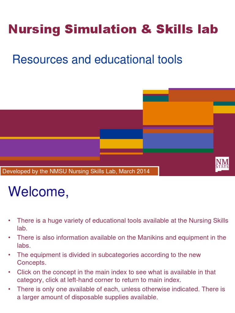 NMSU Nursing Skills Lab Equipment List | PDF | Childbirth | Intravenous ...