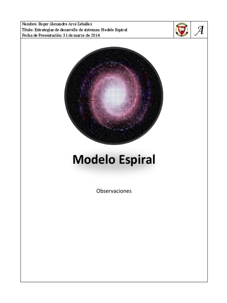 Estrategias del Modelo Espiral en Software | PDF | Ingeniería de ...