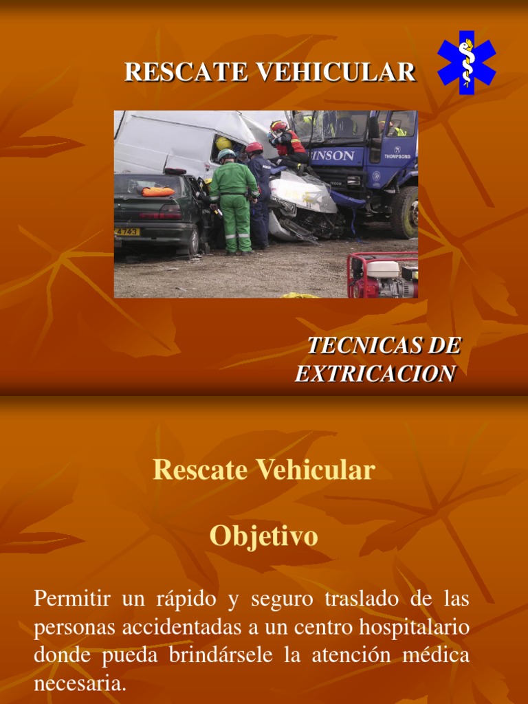 Técnicas de Extricación Vehicular | PDF | Movimiento (física) | Fuerza