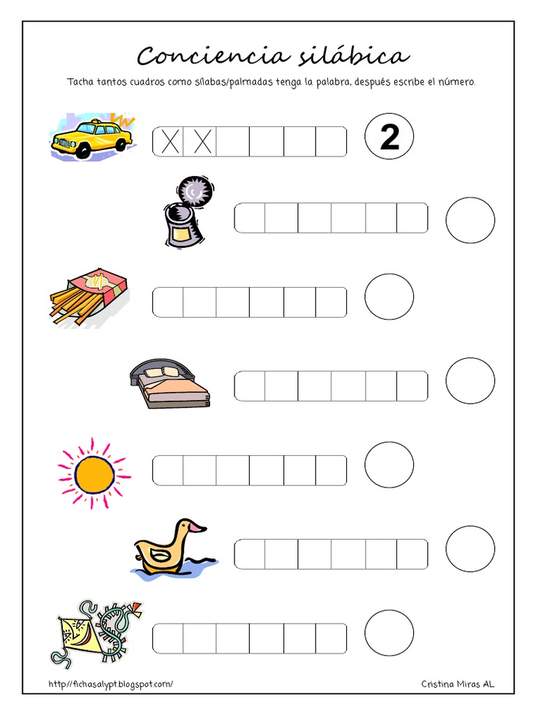 Conciencia Silabica | PDF