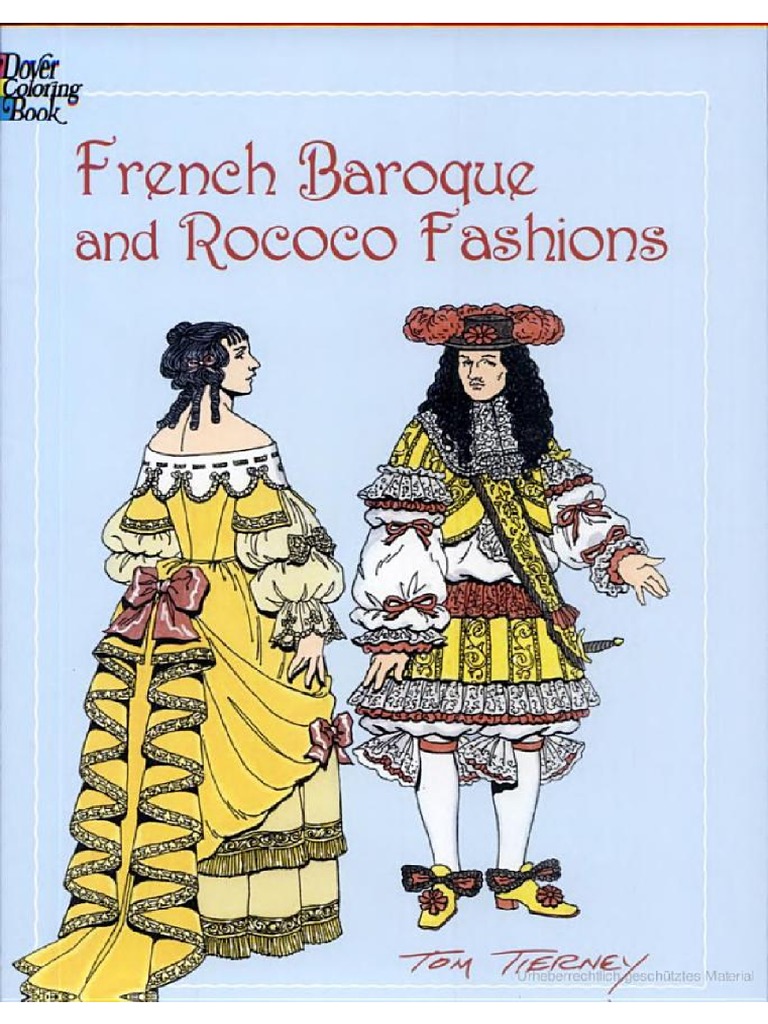 French Baroque and Rococo Fashions | PDF