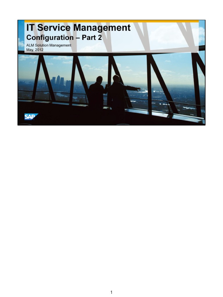 ITSM Configuration Overview 2 | PDF | Parameter (Computer Programming ...