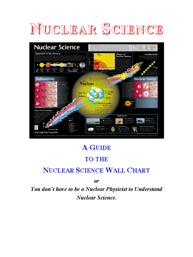 A Guide To The Nuclear Science Wall Chart | Download Free PDF | Atomic ...