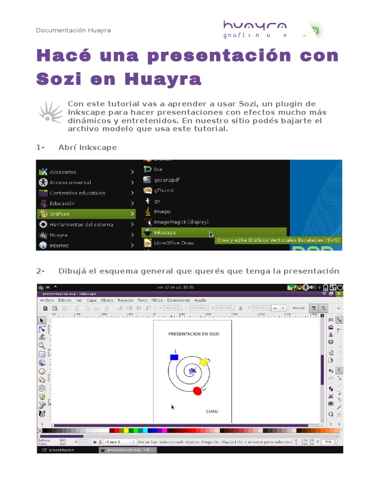 Tutorial de Sozi | PDF