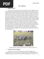 Unbalanced Single Wing | PDF | Gridiron Football | American Football Teams