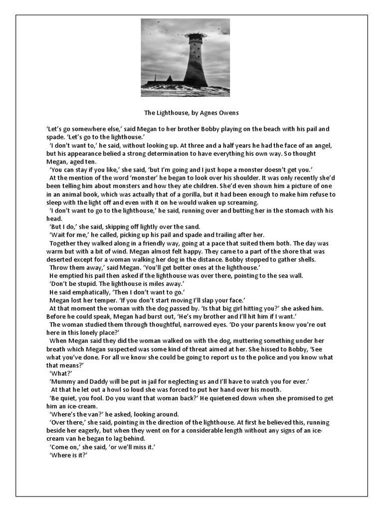 The Lighthouse Text | PDF | Leisure | Sports