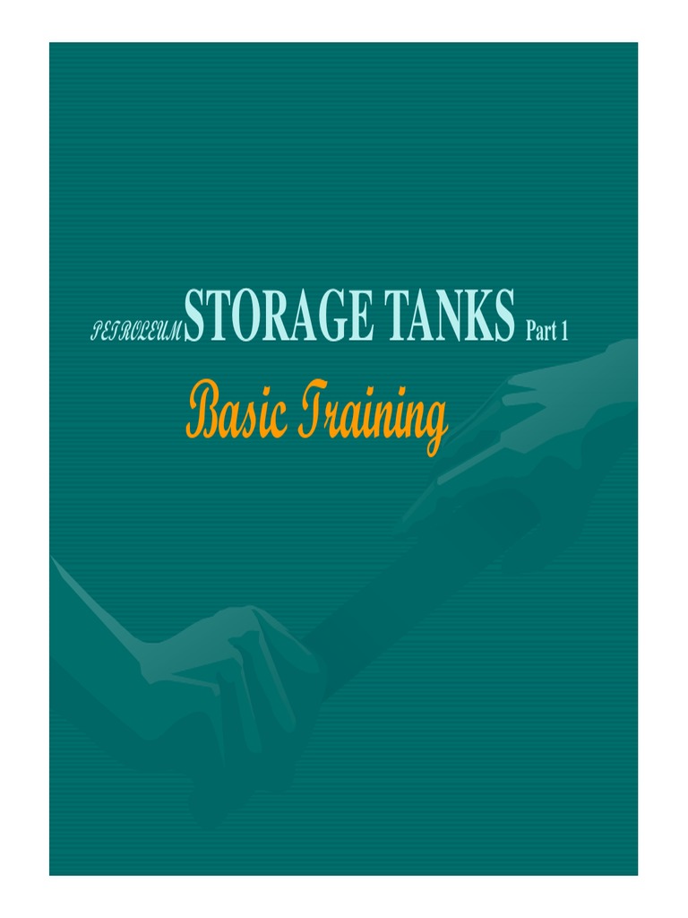 Storage Tank Basic Training | PDF