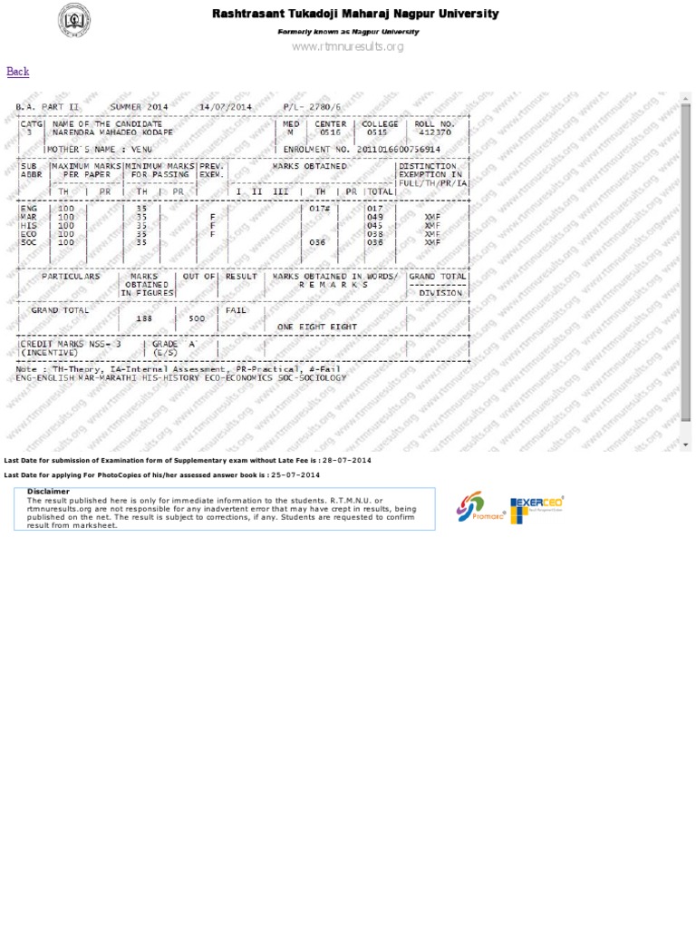 Rashtrasant Tukadoji Maharaj Nagpur University | PDF | Career & Growth