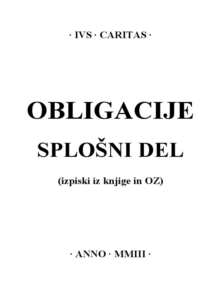 OP Ius Caritas Skripta | PDF