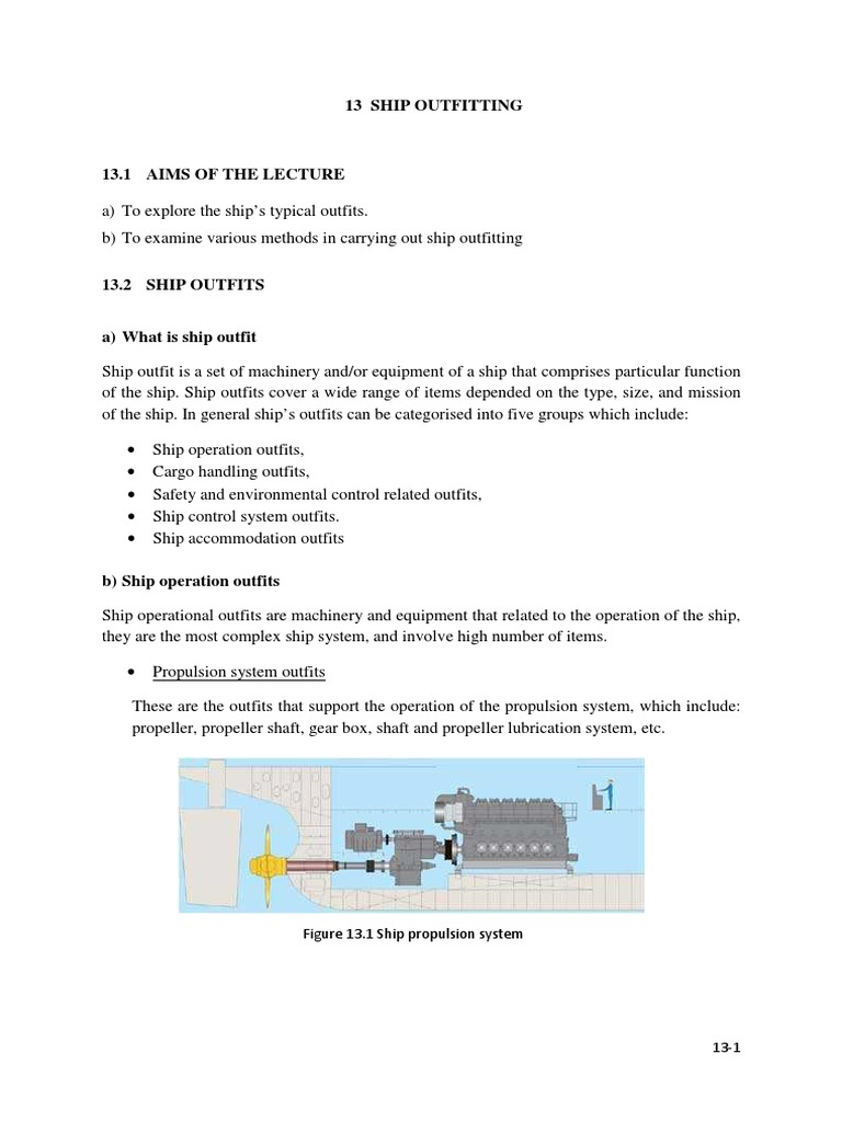 13 Ship Outfitting | PDF | Ships | Hvac