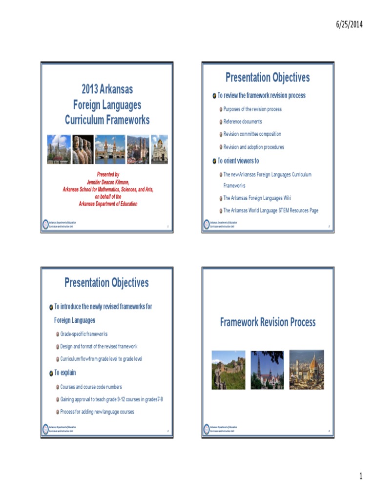 2013 Fl Frameworks V5 Summer Pd Pdf Secondary School Language