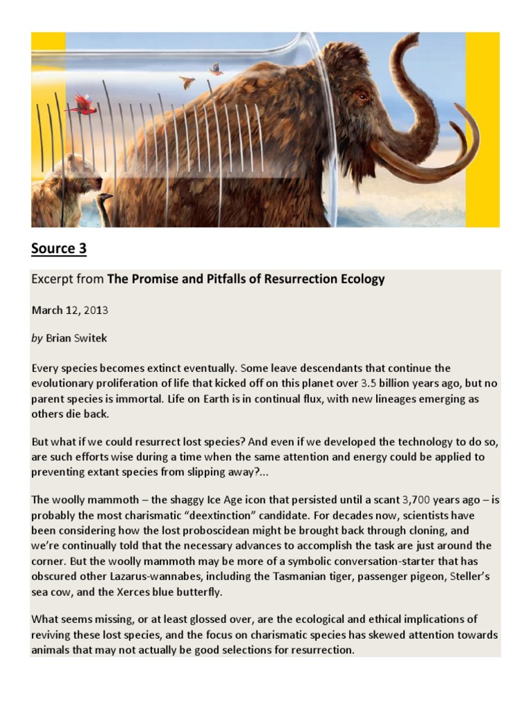 AH, 08 de Extinction Print Sources | PDF | Ecology | Nature