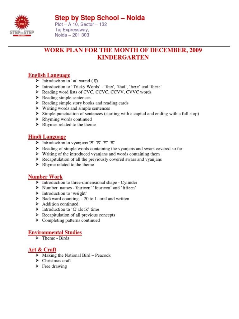 Step by Step | PDF | Language Arts & Discipline