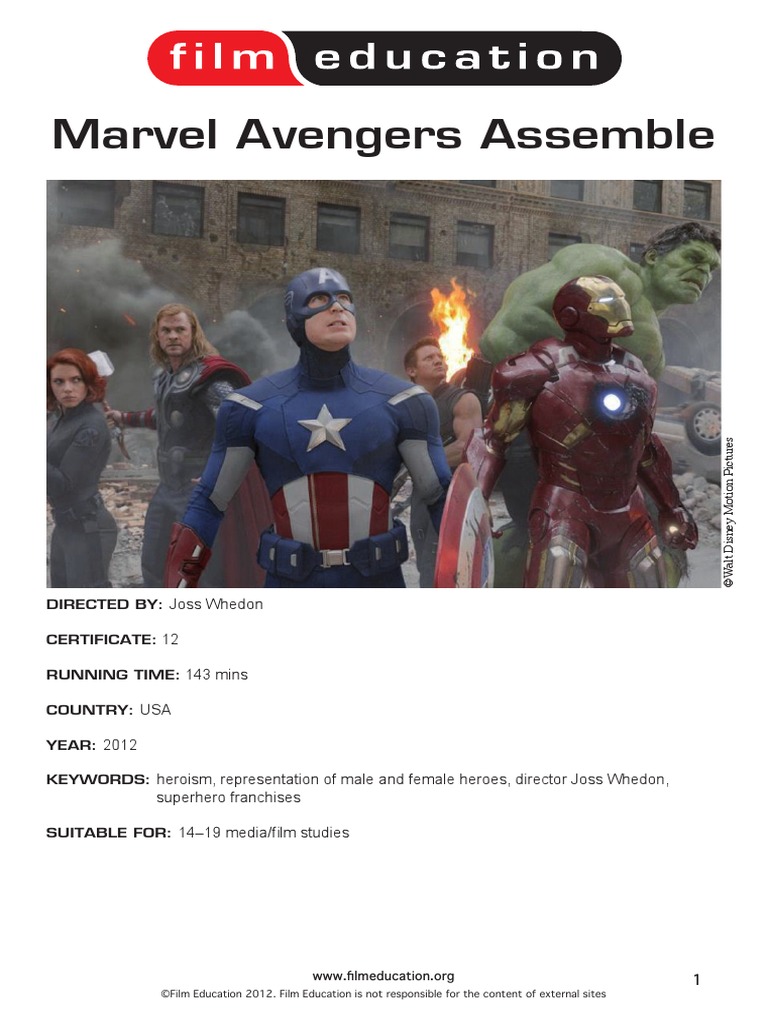 The Avengers | PDF | Superheroes | Dc Comics
