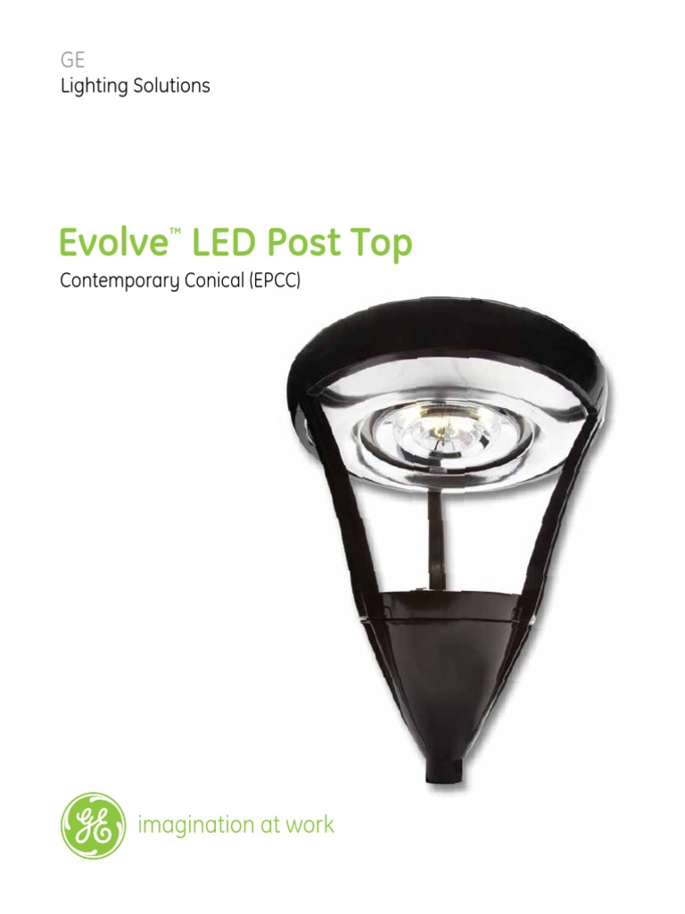 Evolve LED Post Top: Lighting Solutions | PDF | Light Emitting Diode ...