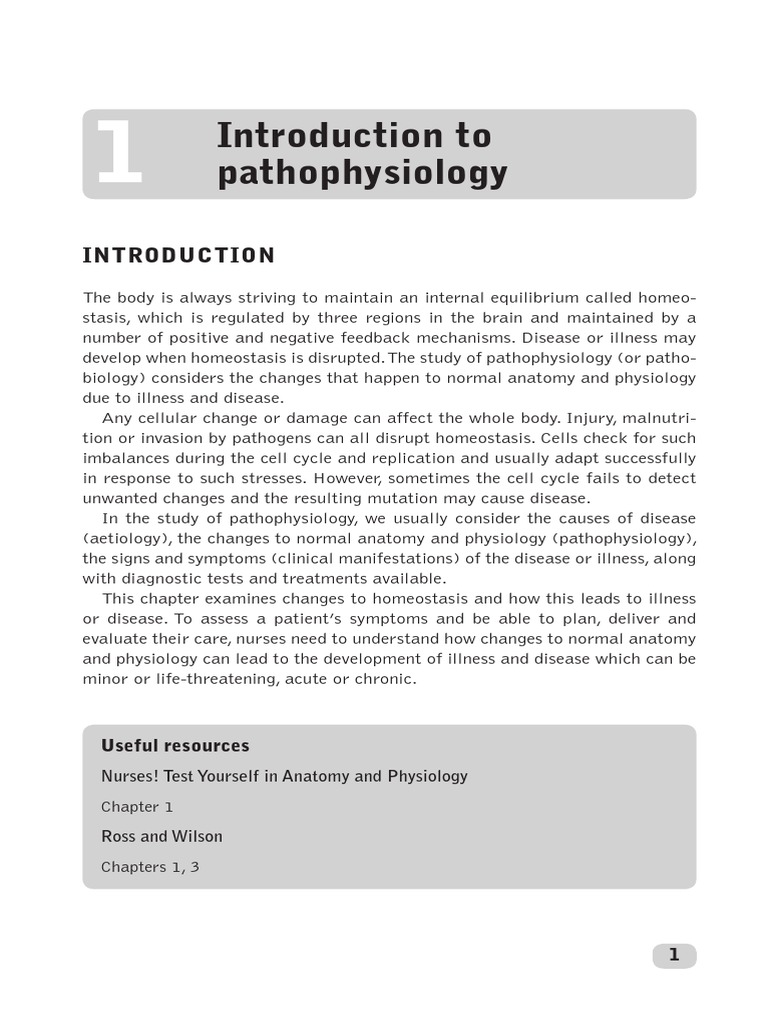 Introduction To Pathophysiology | PDF | Systemic Lupus Erythematosus ...
