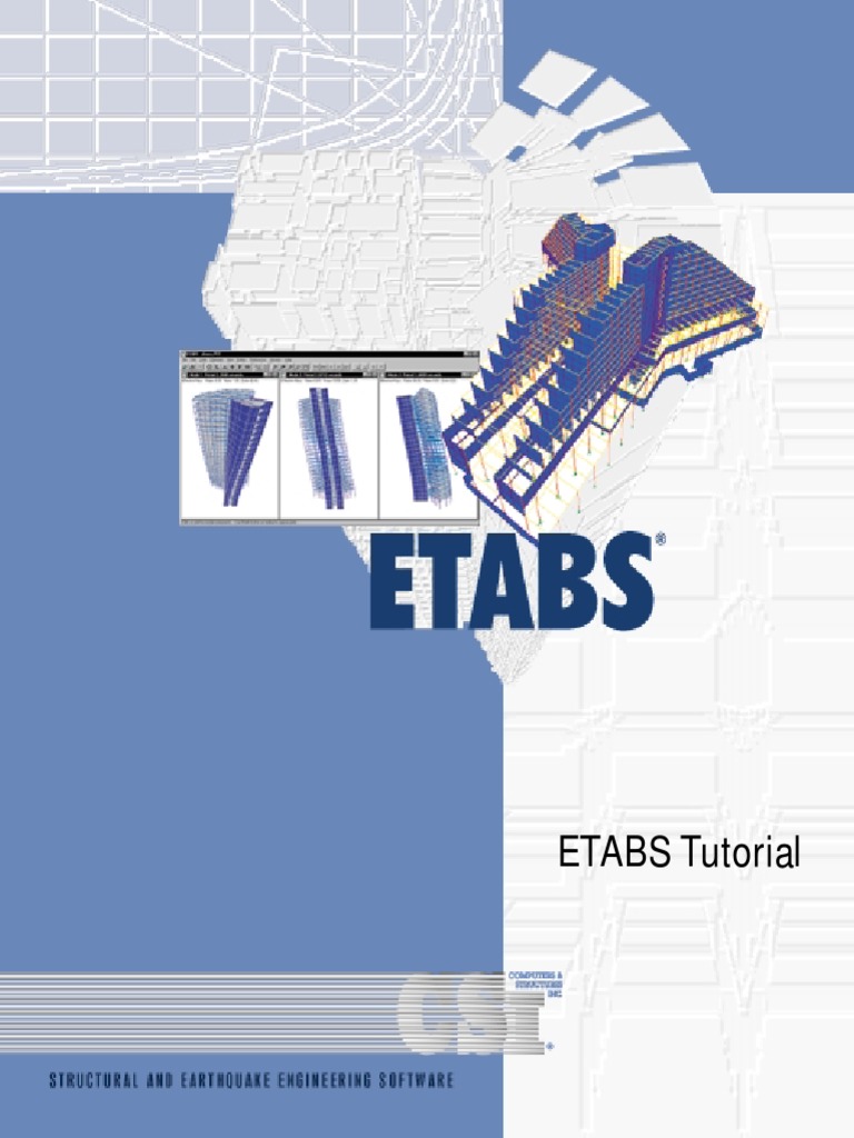 ETABS Tutorial | PDF | Concrete | Building Engineering