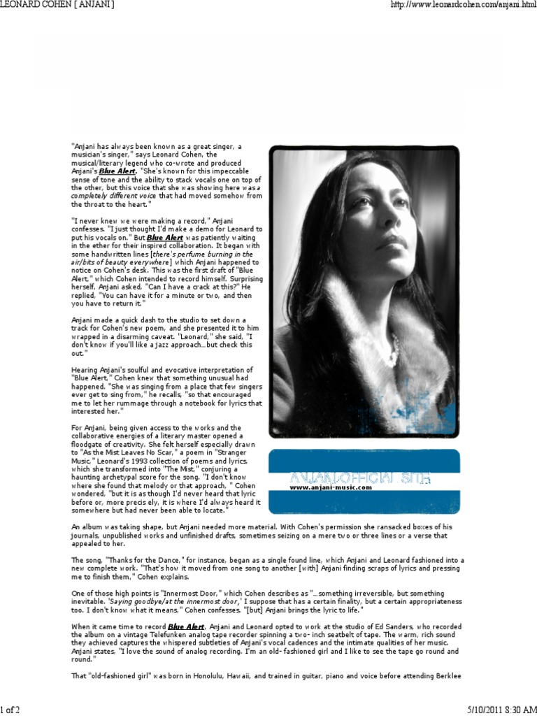 Blue Alert | PDF | Singing | Leisure