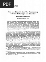 Sheldon's Somatotype Theory Explained | PDF | Psychology | Behavioural ...