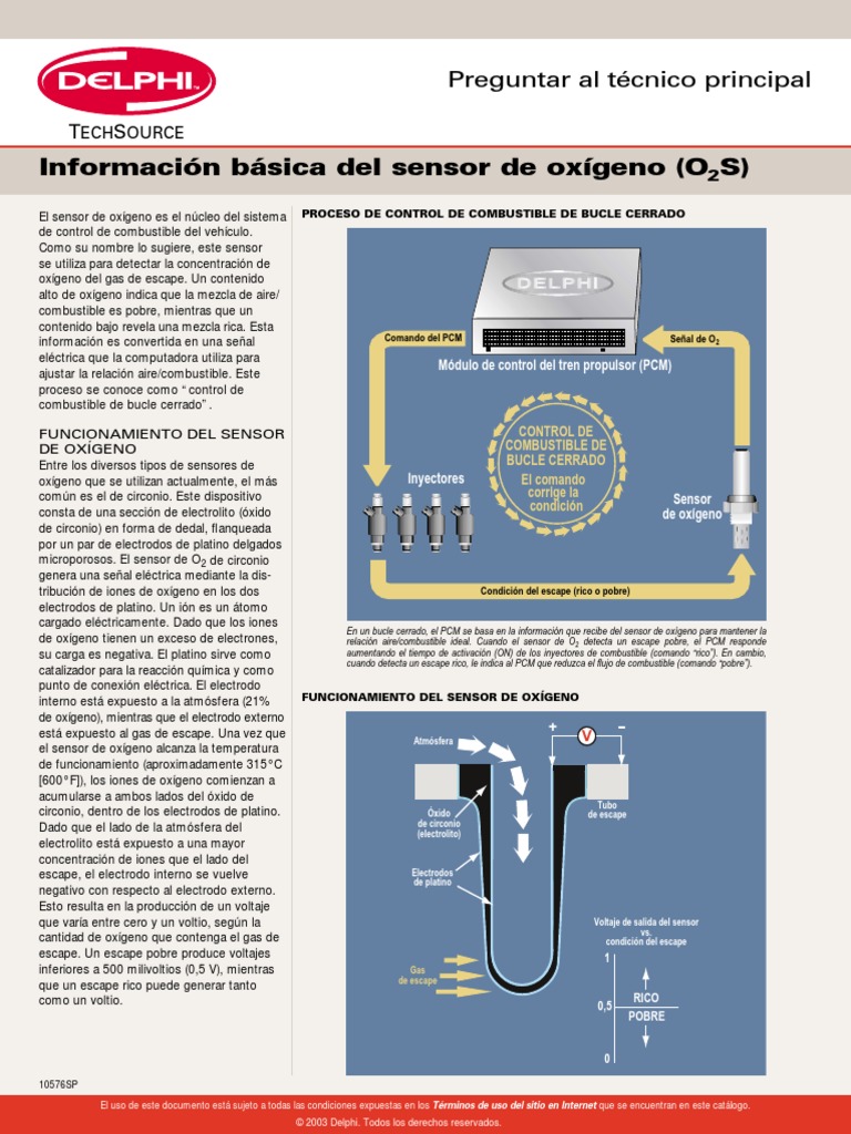 Sensor de Oxigeno | PDF | Electrodo | Oxígeno