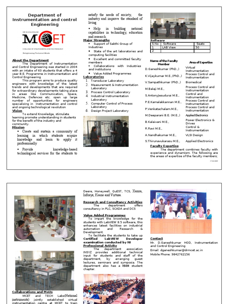 ICE Template | PDF | Instrumentation | Laboratories