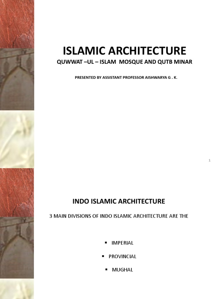 Quwwat-ul-Islam Mosque Overview | PDF | Column | Architectural Design