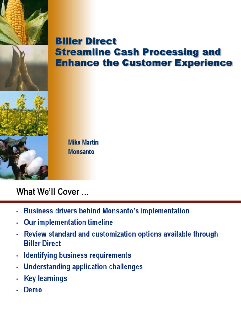 Biller Direct Case Study | PDF | Invoice | Payments