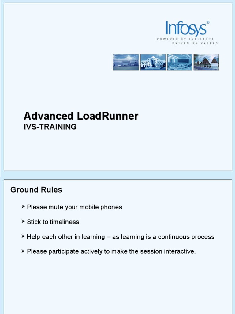 LoadRunner Advanced Training Guide | PDF | Web Server | Ip Address
