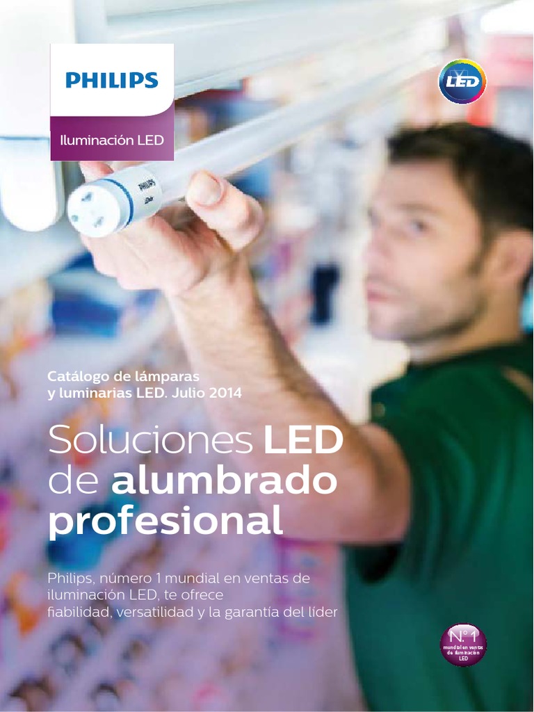 Catalogo de Iluminacion Philips LED Julio 2014 | PDF