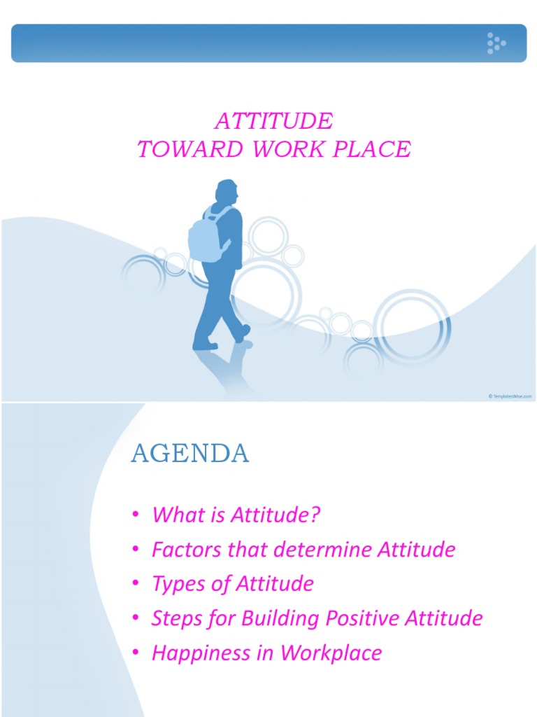 Attitude Toward Work Place | PDF | Stress (Psychological) | Attitude ...